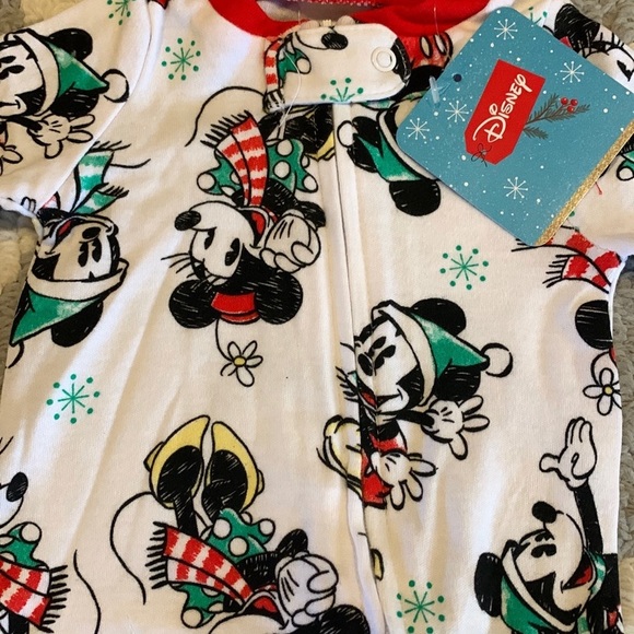 Disney | One Pieces | Disney Mickey Mouse Christmas Sleeper Size ...